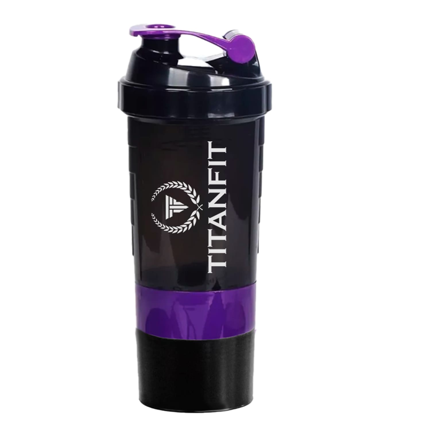 Vaso shaker 3 en 1 Kylix - 500 ml Morado | TITANFIT